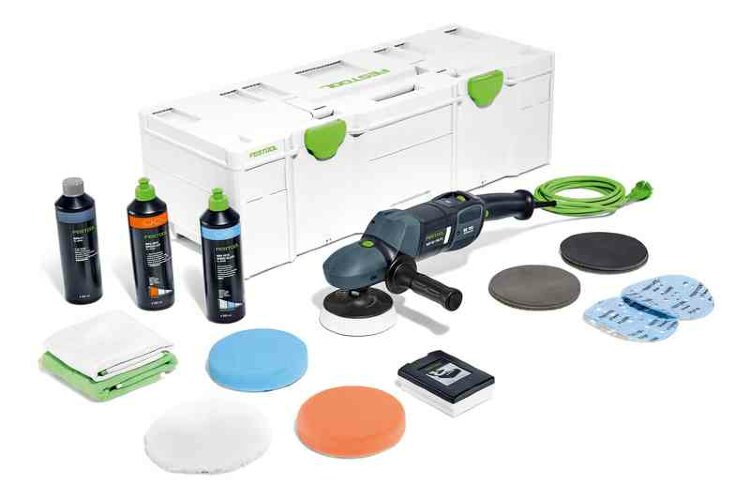 Ротационная полировальная машинка Festool SHINEX RAP EC 150-Set Wood 575550
